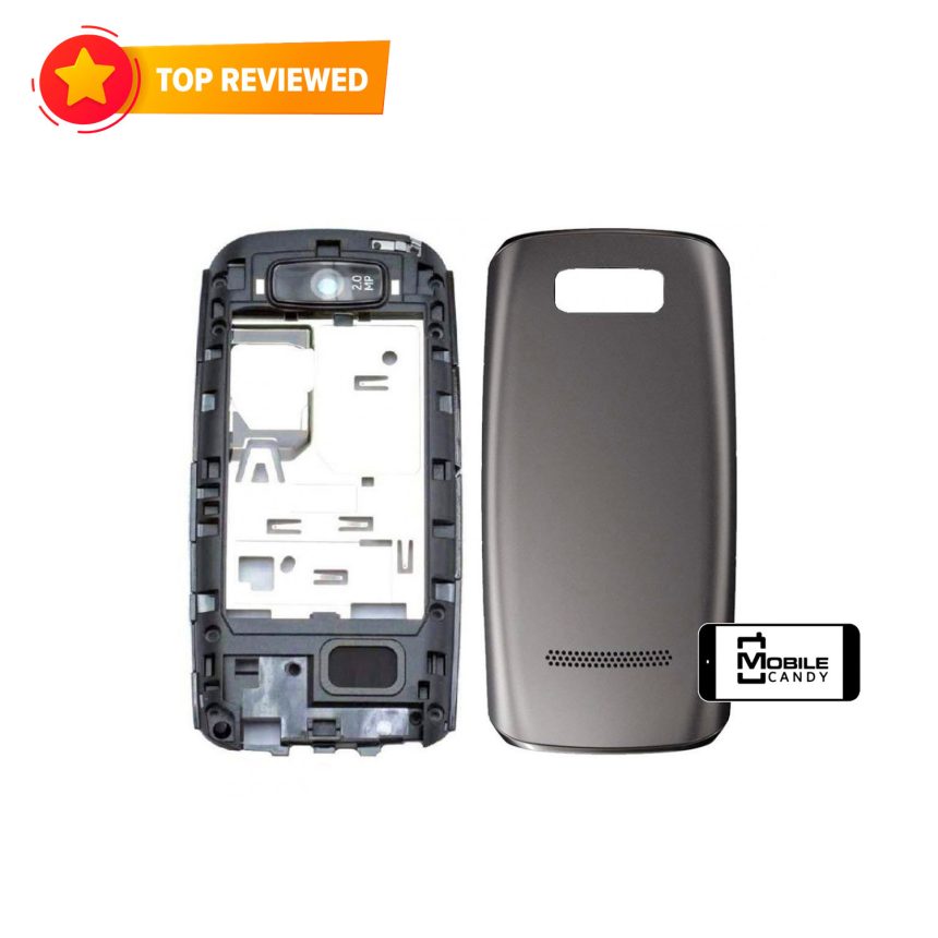 Nokia 305 Smartphone Housing/ Cashing with Keypad/ Front & Back Side ...